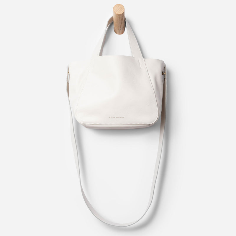 The Little Times Tote | Slouchy Leather Crossbody Bag - Minor History