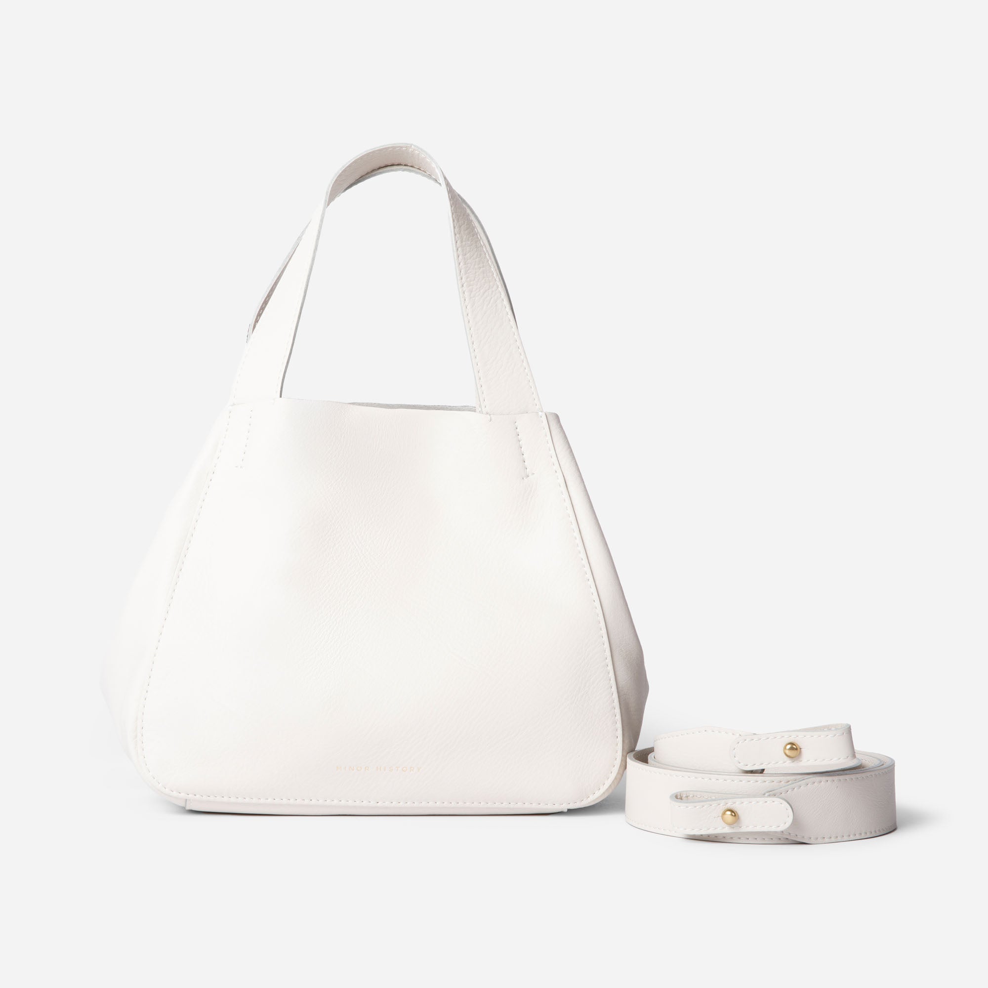 The Little Times| Slouchy Leather Crossbody Tote - Minor History