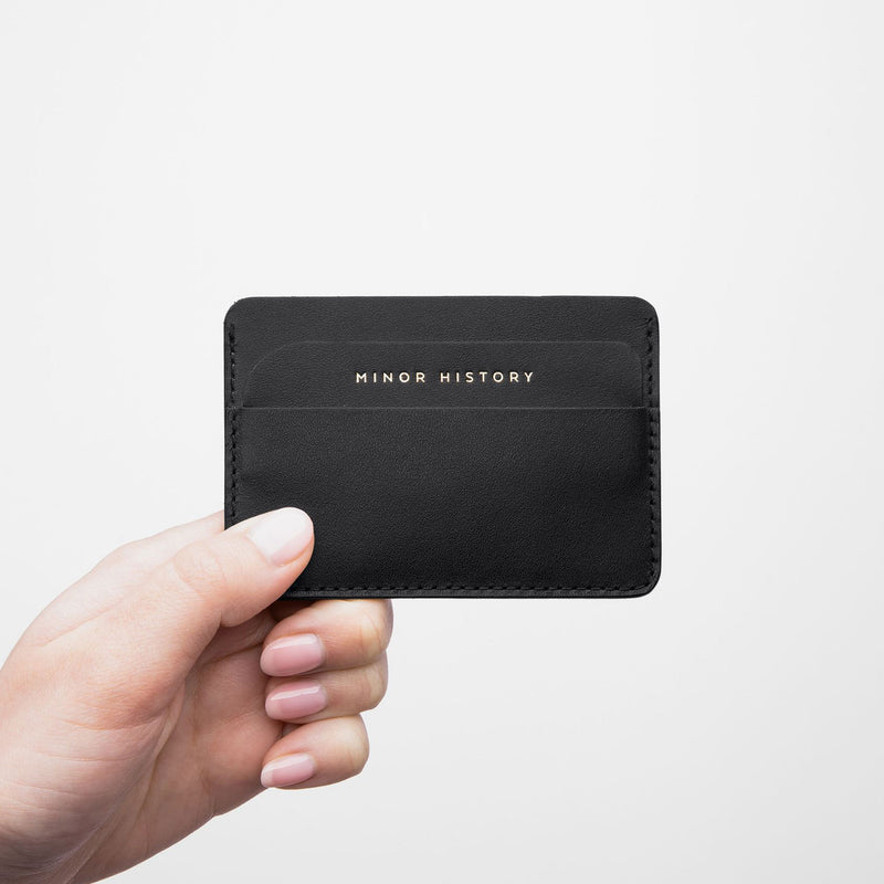 The Midtown | Slim Leather Card Wallet - Minor History