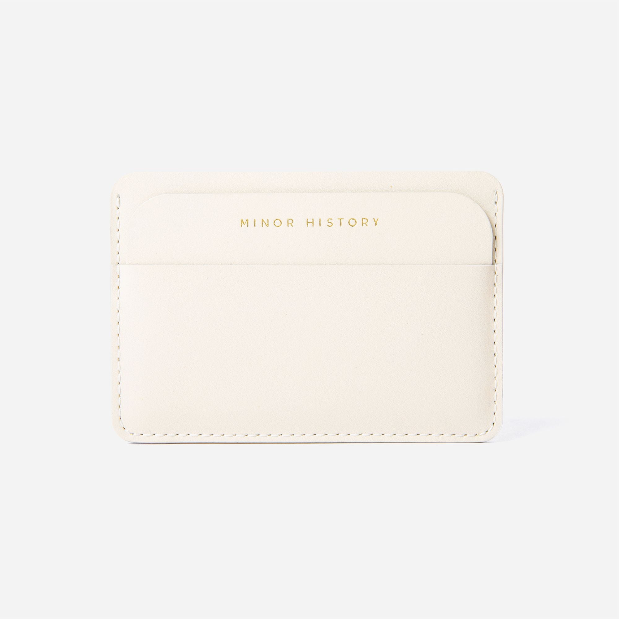 The Midtown | Slim Leather Card Wallet - Minor History