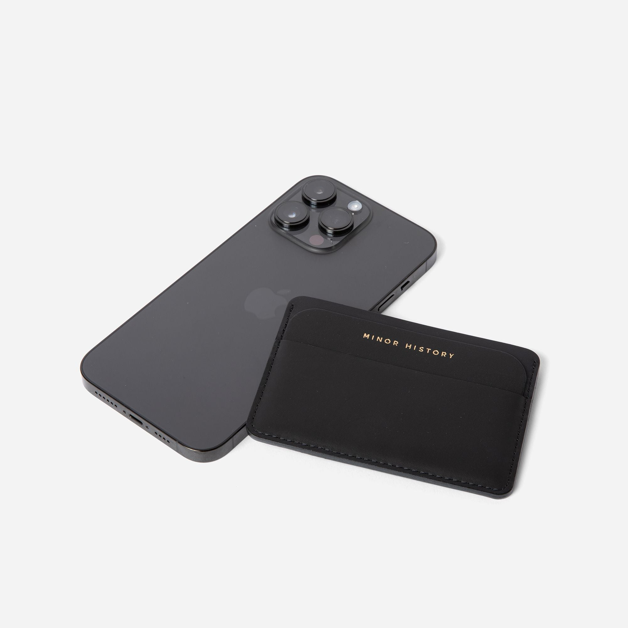 The Midtown | Slim Leather Card Wallet - Minor History