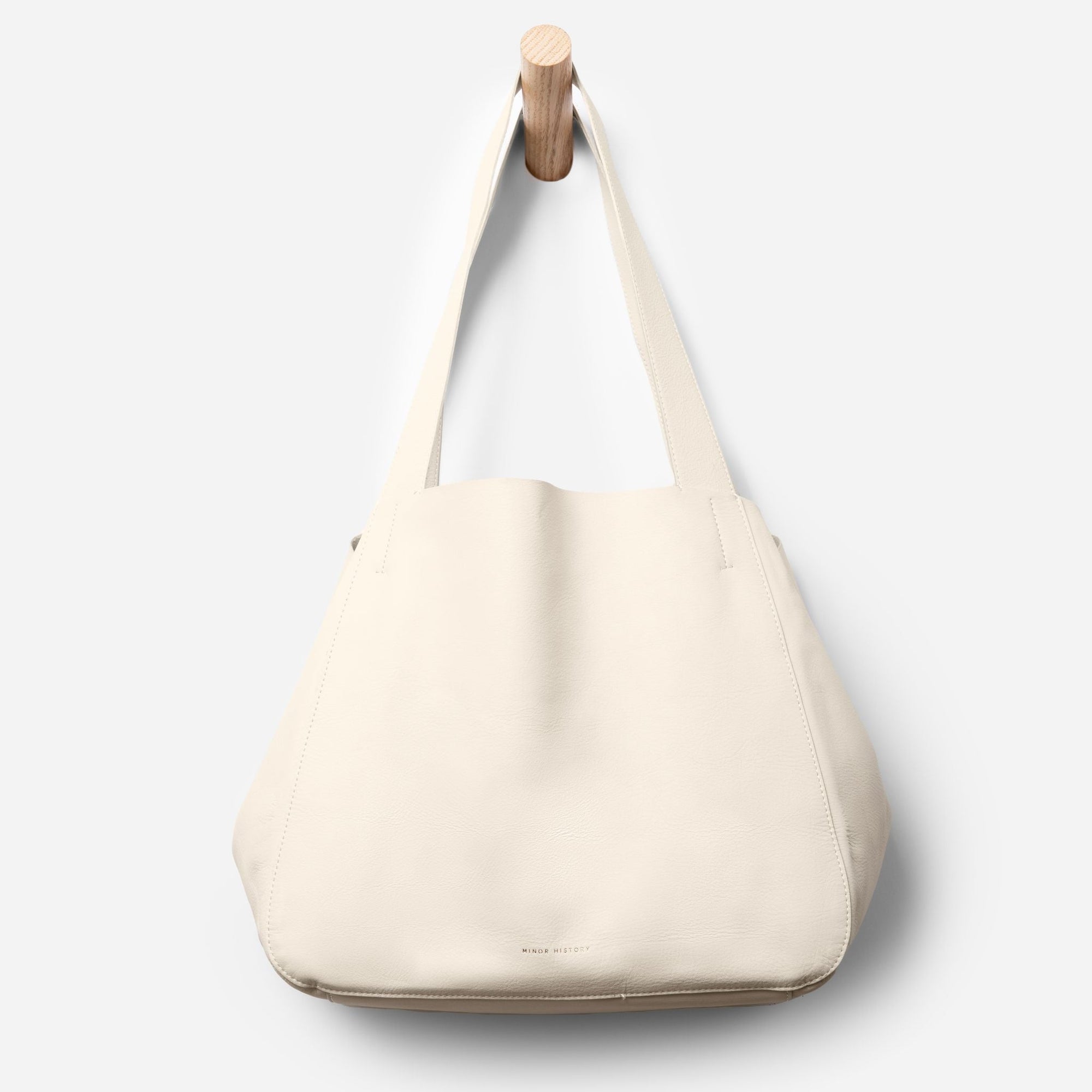 The Times | Slouchy Leather Tote Bag - Minor History