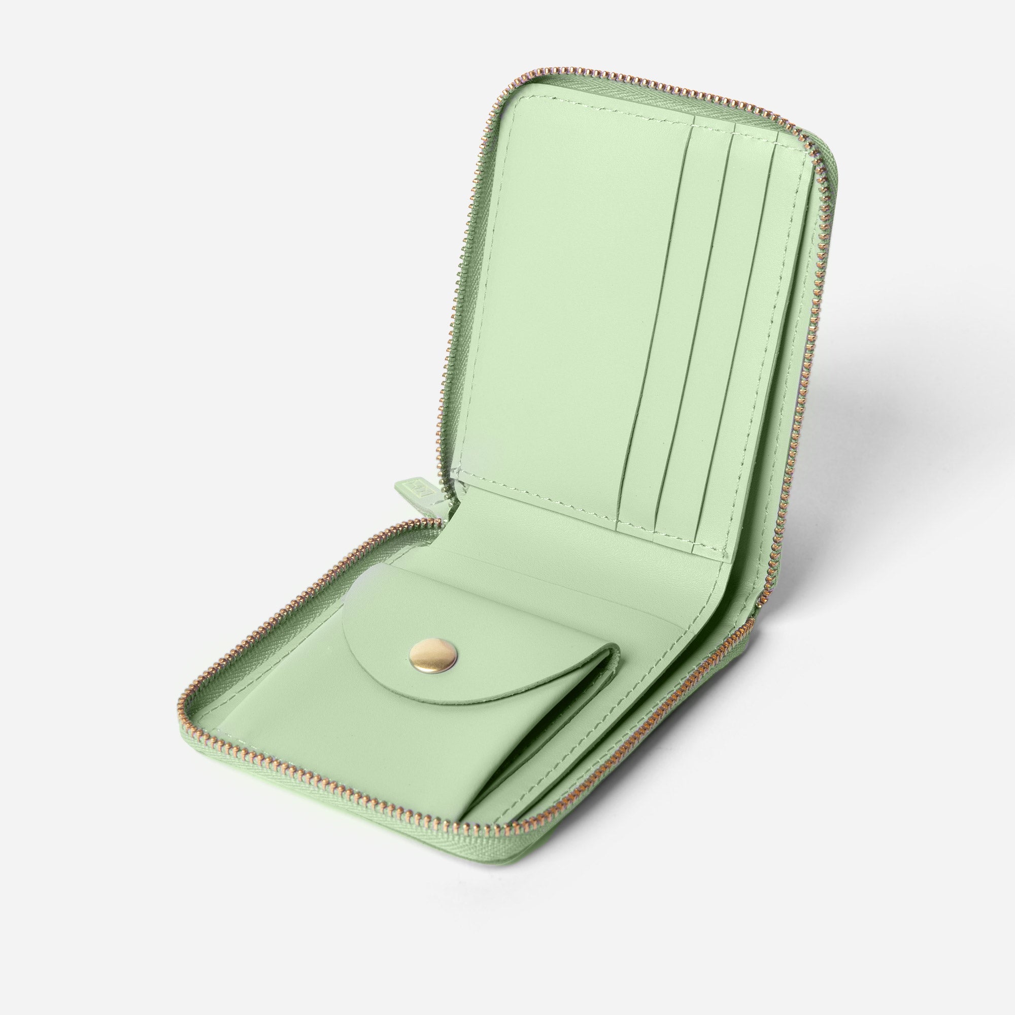 The Coupe | Slim Leather Zip Around Wallet - Minor History